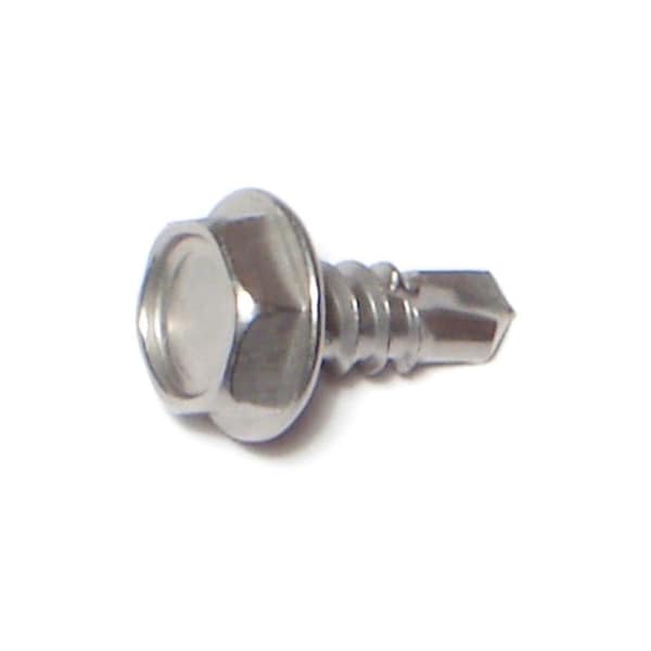 Midwest Fastener Self-Drilling Screw, #10 x 1/2 in, Stainless Steel ...