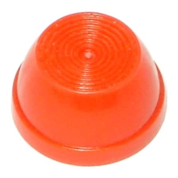Midwest Fastener 5/16" Red Plastic Push Nuts 5PK 65971 | Zoro