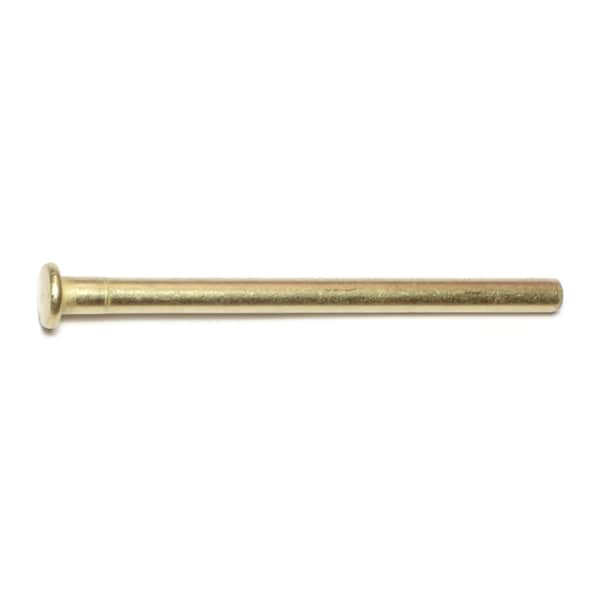 Midwest Fastener 3-1/2" Satin Brass Hinge Pins for Stanley 5PK 69904 | Zoro