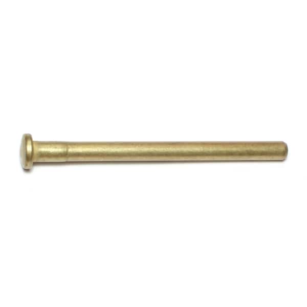 Midwest Fastener 4"Satin Brass Hinge Pins for National 5PK 69905 | Zoro