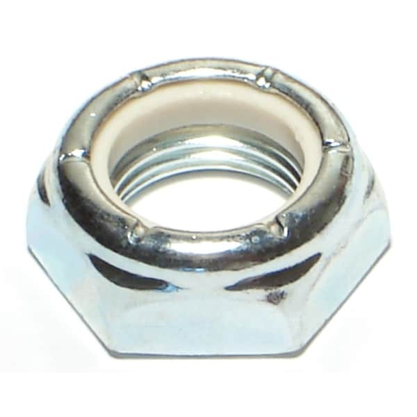 Midwest Fastener Nylon Insert Lock Nut, 5/8"-18, Steel, Grade 2, Zinc ...
