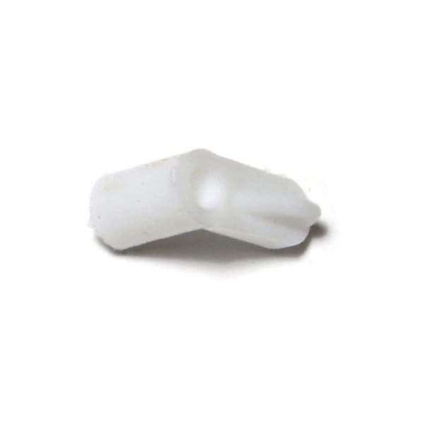 Midwest Fastener 3/8" Offset White Plastic Window Clips 25PK 72027 | Zoro