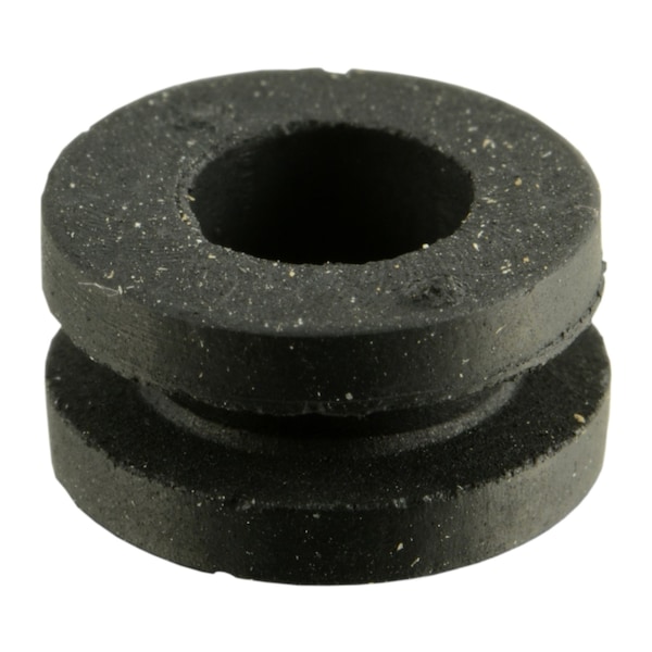 Midwest Fastener 3/16" x 3/8" x 1/4" Black Rubber Grommets 10PK 72622 ...