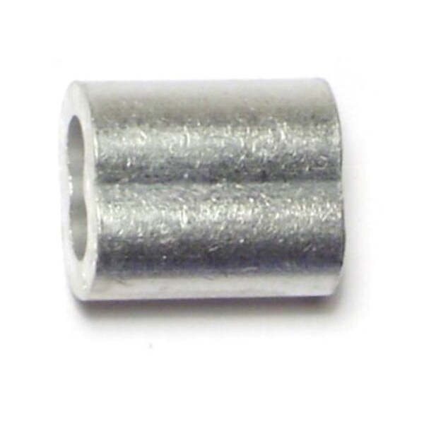 Midwest Fastener 5/32" Aluminum Rope Ferrules 10PK 74702 | Zoro