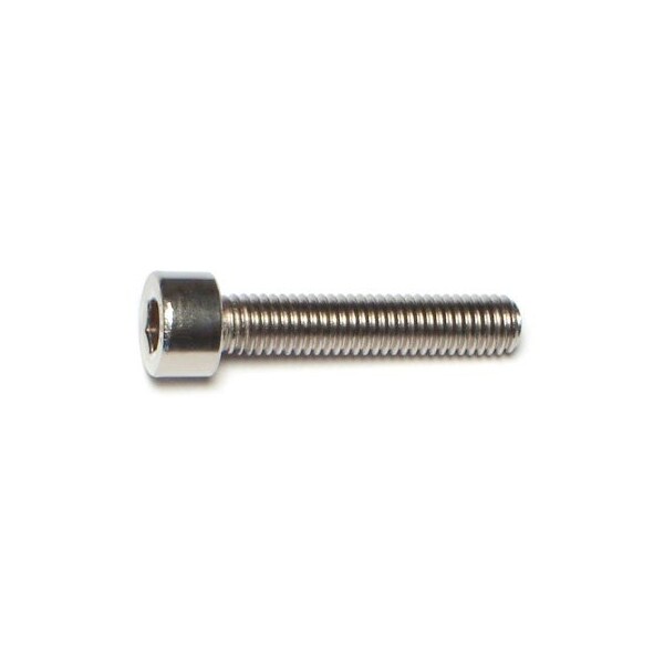 Midwest Fastener M5-0.80 Socket Head Cap Screw, Steel, 25 mm Length, 10 ...