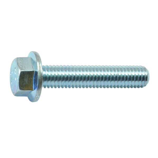 Midwest Fastener Class 10.9, M8-1.25 Flange Bolt, Zinc Plated Steel, 40 ...