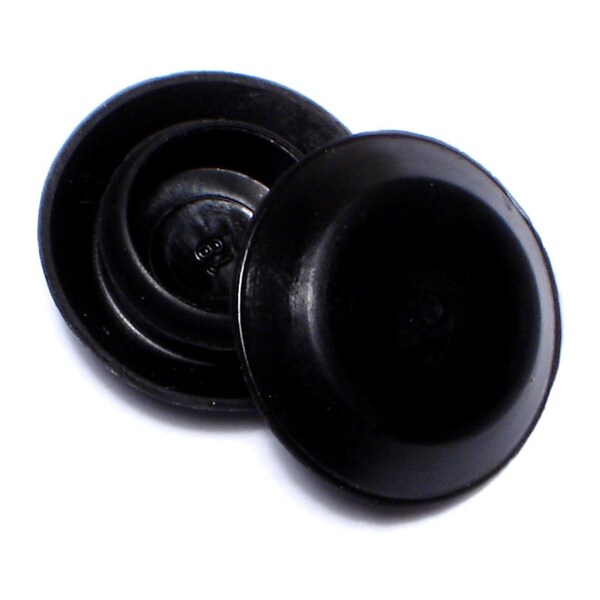 Midwest Fastener 7/16" Black Plastic Flush Head Sheet Metal Plugs 15PK ...