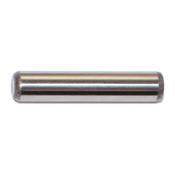 Midwest Fastener 1/4" x 1-1/4" Plain Steel Dowel Pins 10PK 76393 | Zoro