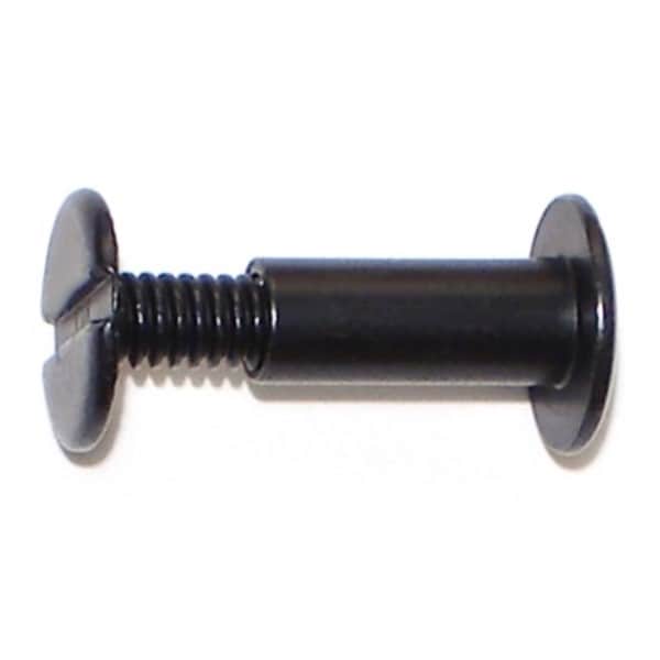 Midwest Fastener 31/64" Brl Lg, Black Anodized Aluminum Black, 10 PK ...