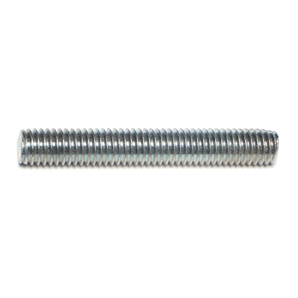 Midwest Fastener Fully Threaded Rod, 7/16"-14, Grade 2, Zinc Plated ...