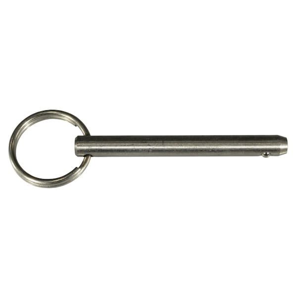 Midwest Fastener 1/4" x 2" 18-8 Stainless Steel Cotterless Hitch Pins ...