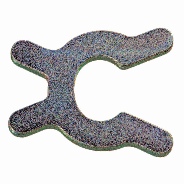 Midwest Fastener X-Washer Split Retaining Ring, Steel, 6 PK 932608 | Zoro