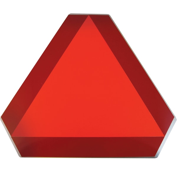 Hy-Ko Slow Moving Vehicle Emblem-High Visibility Sign 14" x 16", 3PK ...