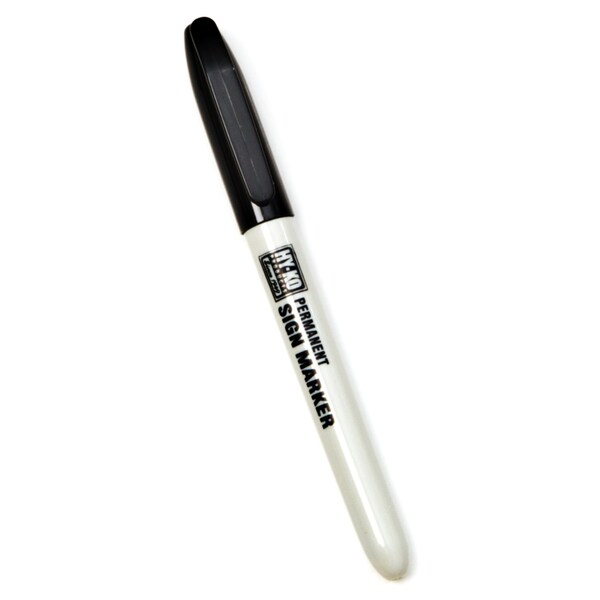 Hy-Ko Permanent Sign Marker, 5PK A40622 | Zoro
