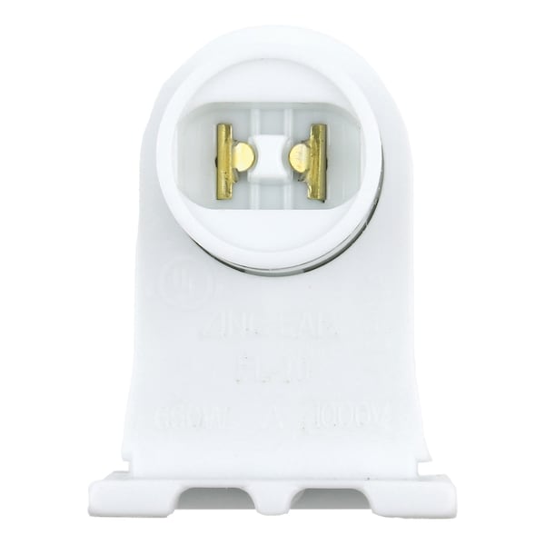 Jandorf Socket Low Profile Plunger Fluorescent Lamp Socket C60494 | Zoro