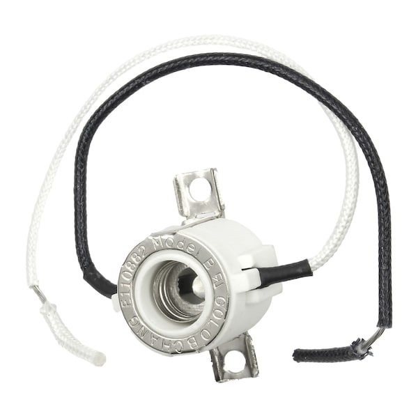 Jandorf Socket Halogen Mini-Candelabra E11 Ba Lamp Socket C60517 | Zoro