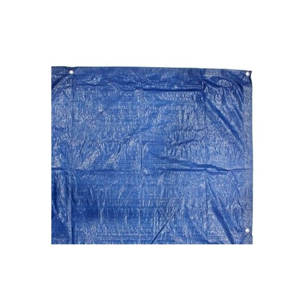 The Brush Man 30 ft x 40 ft Tarp, Blue TARP 30X40BLU | Zoro