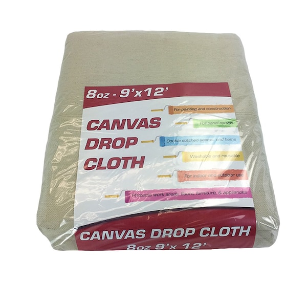 Monarch Brands Drop Cloths 9 x 12 (8 oz) ( 1 Each DROP-9X12-8 | Zoro