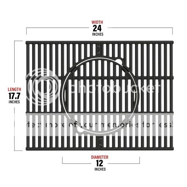 Monument Grills Monument Grills Multifunction Cast Iron Grid A105 | Zoro