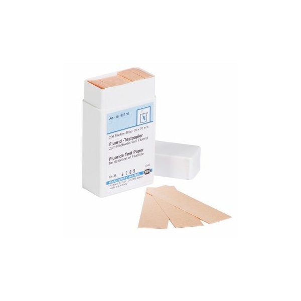 Ctl Scientific Supply Fluoride Detection Test Paper 2.75" L x 0.75" W ...