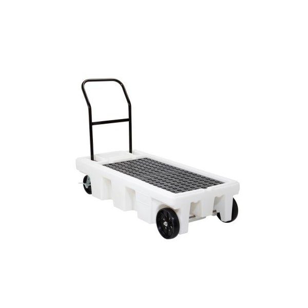 Pig PIG Poly Spill Containment Cart 66.5" L x 29" W x 16" H PAK648 | Zoro