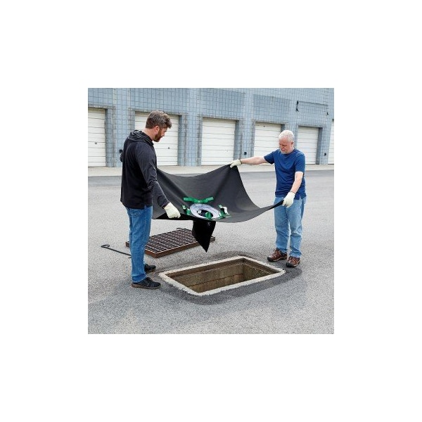 Pig Frameless Storm Drain Filter 60" L x 54" W x 17" H FLT615 | Zoro