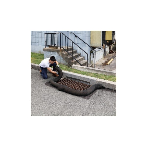 Pig PIG Sediment Filter Sock Black ext. dia. 5" x 5' L FLT786-BK | Zoro
