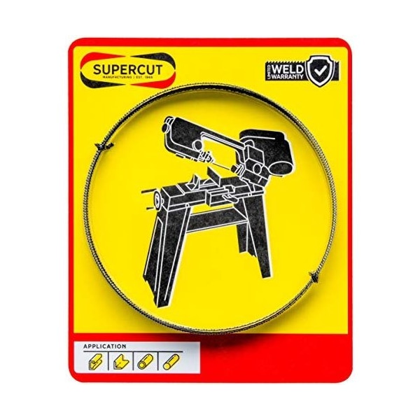 Supercut 60 L, 0.5 W, Carbon Steel, 0.025 Thick 369175 | Zoro