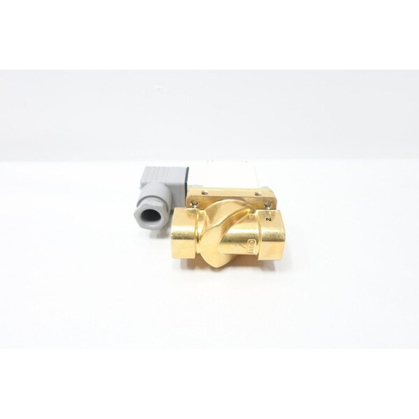 Smc Solenoid Valve, 2-Way, Normally Closed, 110V AC, Pilot Operated ...
