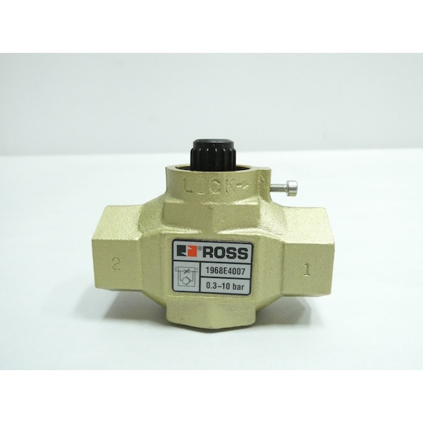 Ross 1/2IN 10BAR NPT PNEUMATIC FLOW CONTROL VALVE 1968E4007 | Zoro