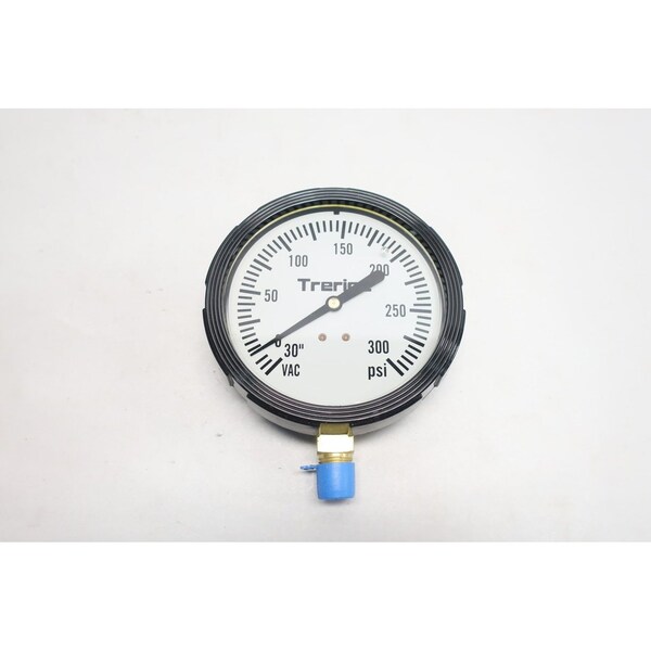 H.O. Trerice 0-30In-Vac 3-1/2In 1/4In 0-300Psi Npt Pressure Gauge ...
