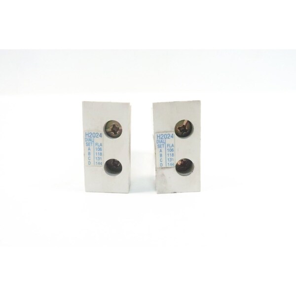 Eaton Cutler-Hammer Overload Relay Heater Element, 2PK H2024-3 | Zoro