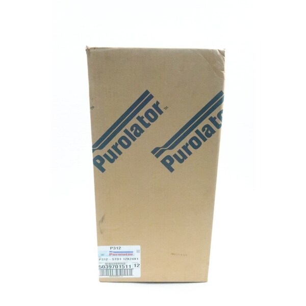 Purolator Air 12In X 24In X 1In Pneumatic Filter Element, 12PK P312 | Zoro
