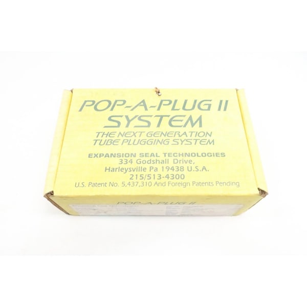 Expansion Seal Pop-A-Plug Ii Kit 0.5/0.501In Heat Exchanger Parts And ...