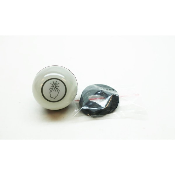 Banner 50mm Touch Button Illuminated 12-30V-DC Pushbutton K50ABTXGHQ | Zoro