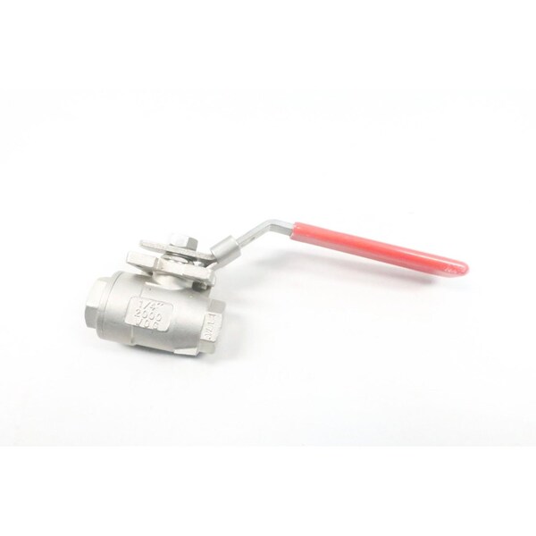 Kf Contromatics Manual Stainless Threaded 1/4In NPT Ball Valve LHM3 ...