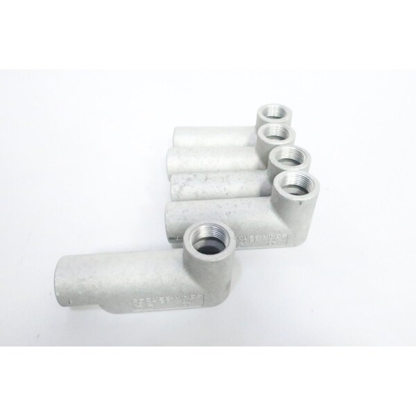 Crouse Hinds Condulet Box Of 5 Lb 1in Conduit Outlet Bodies and Box ...