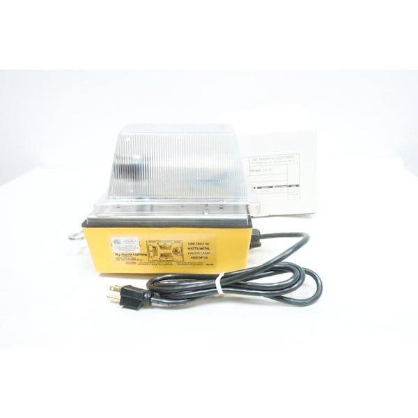 W F Harris Lighting 50W Metal Halide 120V-AC Light Fixture 300-WL-50-MH ...