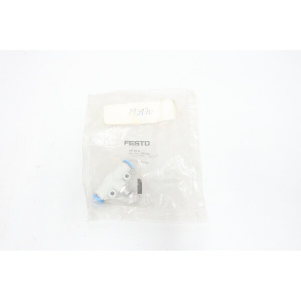 Festo Pneumatic Flow Control Valve GR-QS-8 193970 | Zoro