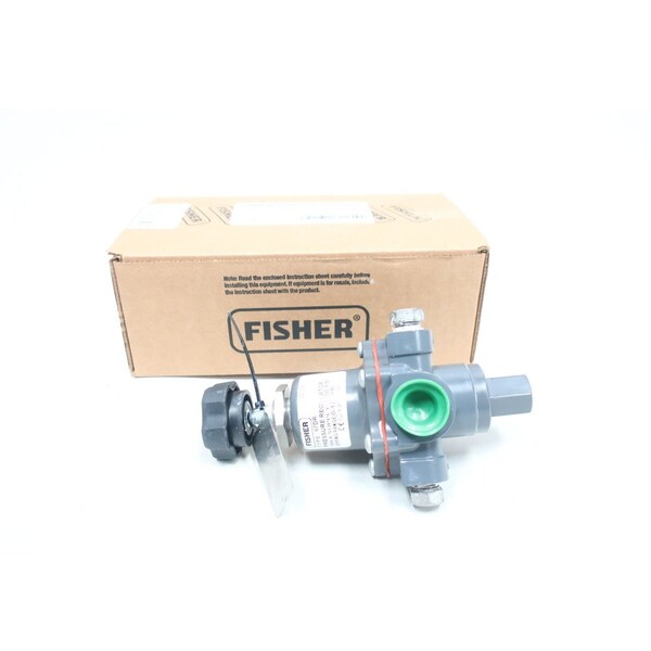 Fisher 1/2In 250PSI 0-125PSI NPT Pneumatic Regulator 67D-2338-5186002 ...
