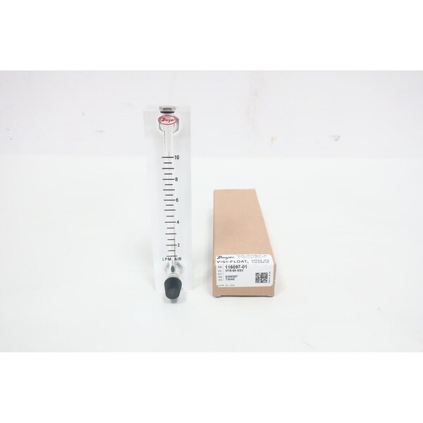 Dwyer 0-10Lpm 1/8In Npt Variable Area Flow Meter VFB-66-SSV | Zoro