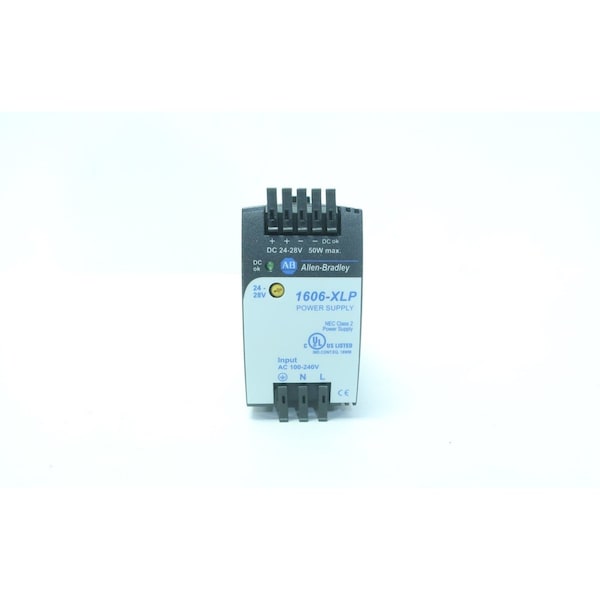 Allen Bradley 50W 100-240V-AC 24V-DC SER A POWER SUPPLY MODULE 1606 ...
