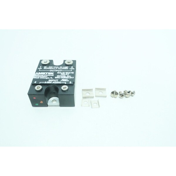 Ametek 3-30V-Ac 3-30V-Dc 25A Amp 48-300V-Ac Solid State Relay SNC-R2025 ...
