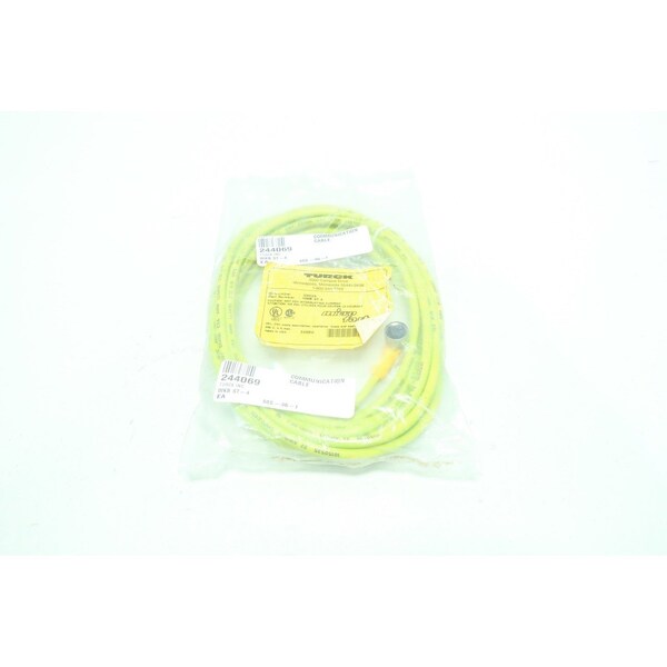 Turck Micro Fast Communication 4M 250V-AC Cordset Cable WKB ST-4 | Zoro