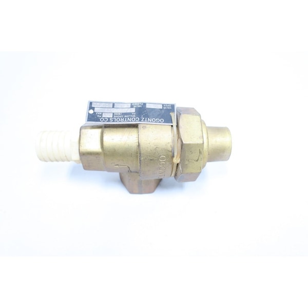 Ogontz 200Psi 3/4In Npt Relief Valve 3/4F35CDB | Zoro