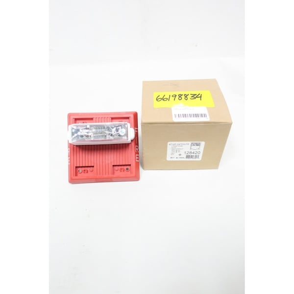 Wheelock Red Wall Weatherproof Strobe Signal 24V-Dc Emergency And Exit ...