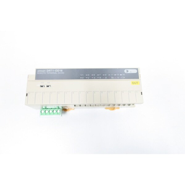 Omron REMOTE TERMINAL 24VDC OTHER PLC AND DCS MODULE DRT1-OD16 | Zoro