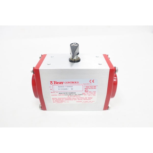 Bray DOUBLE ACTING PNEUMATIC VALVE ACTUATOR 920630-11300532 | Zoro