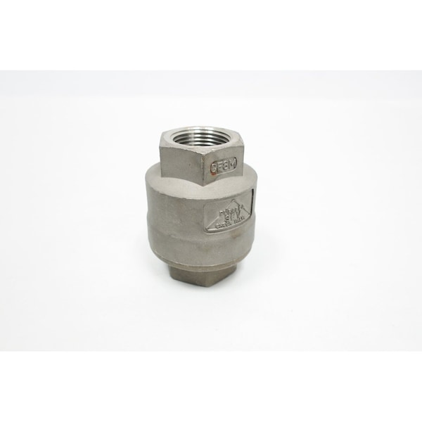 Durabla Stainless Threaded 1In Npt Check Valve SCV | Zoro