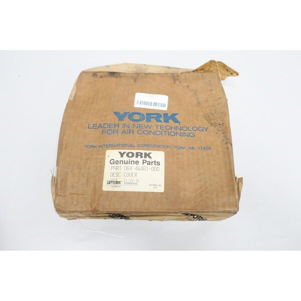 York Genuine Oem Cover Air Compressor Parts And Accessory 064-46461-000 ...